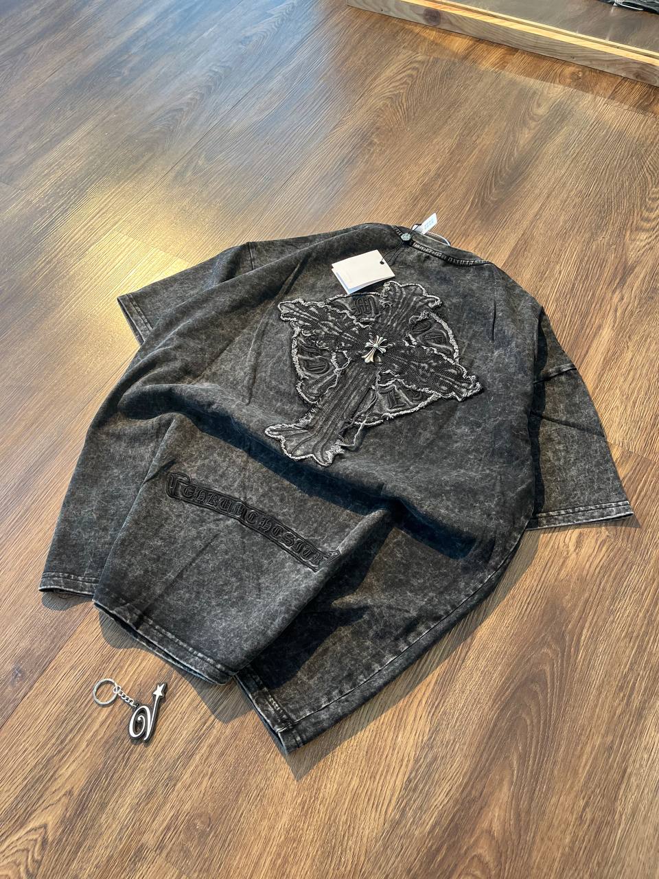 Chrome Hearts Distressed Redemption Tee – Viernez Exclusives